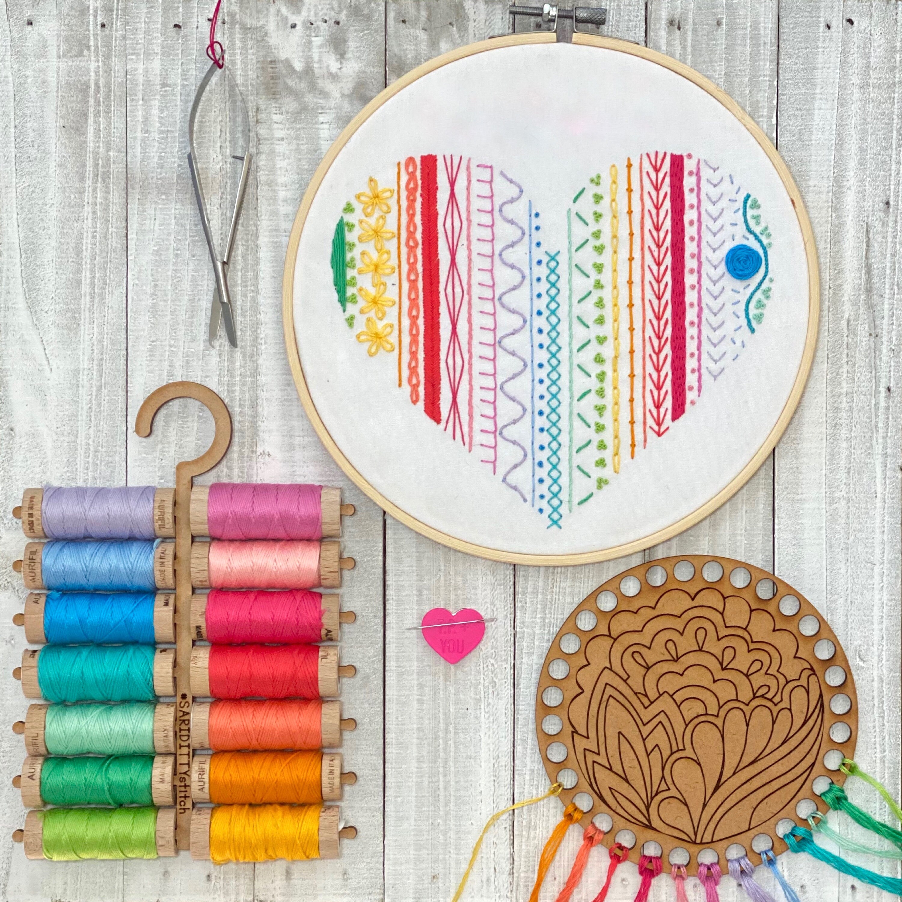 February Sampler Stitch PDF Pattern - Etsy