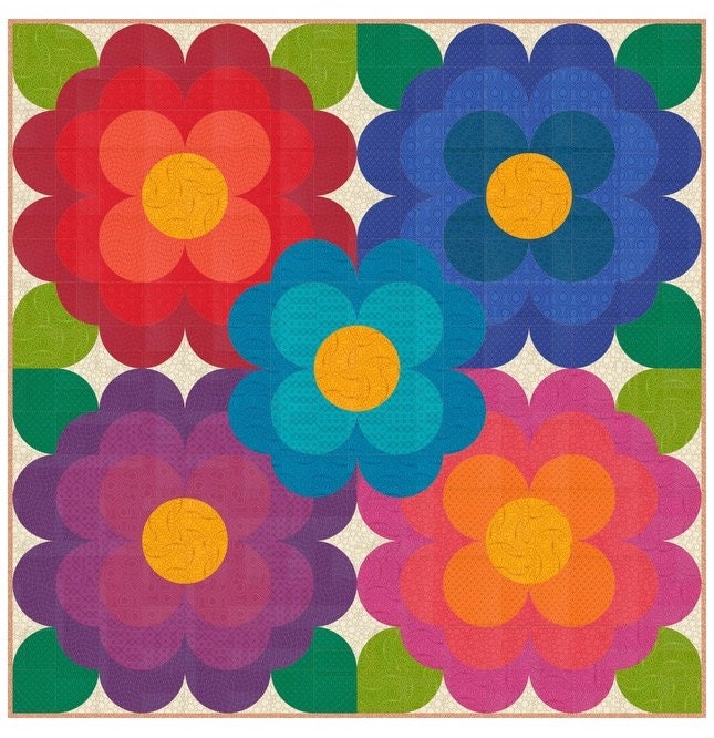 Posey Patch TEMPLATE Set - Etsy