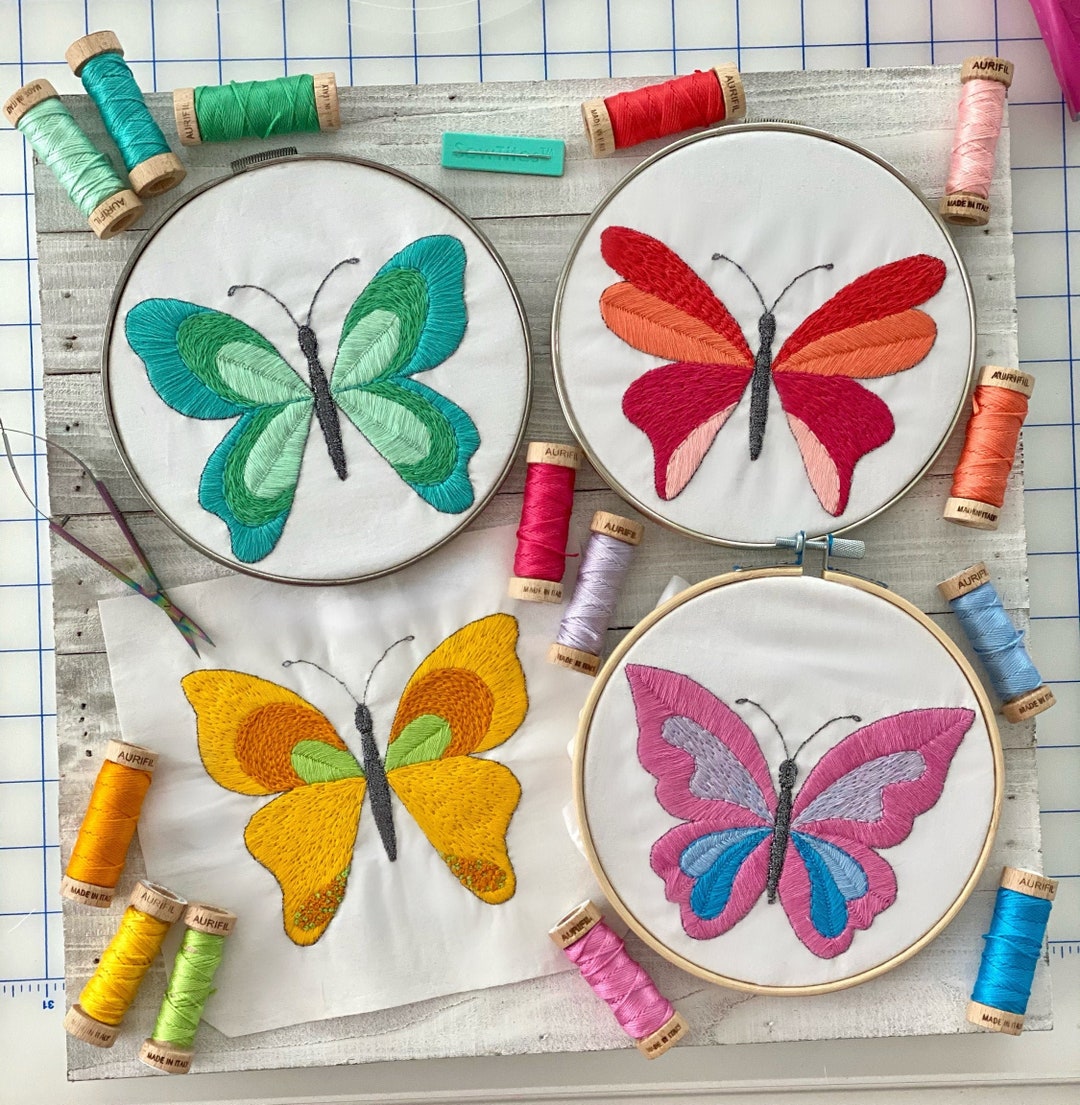 FLUTTERBY Stitch *PDF* - Etsy