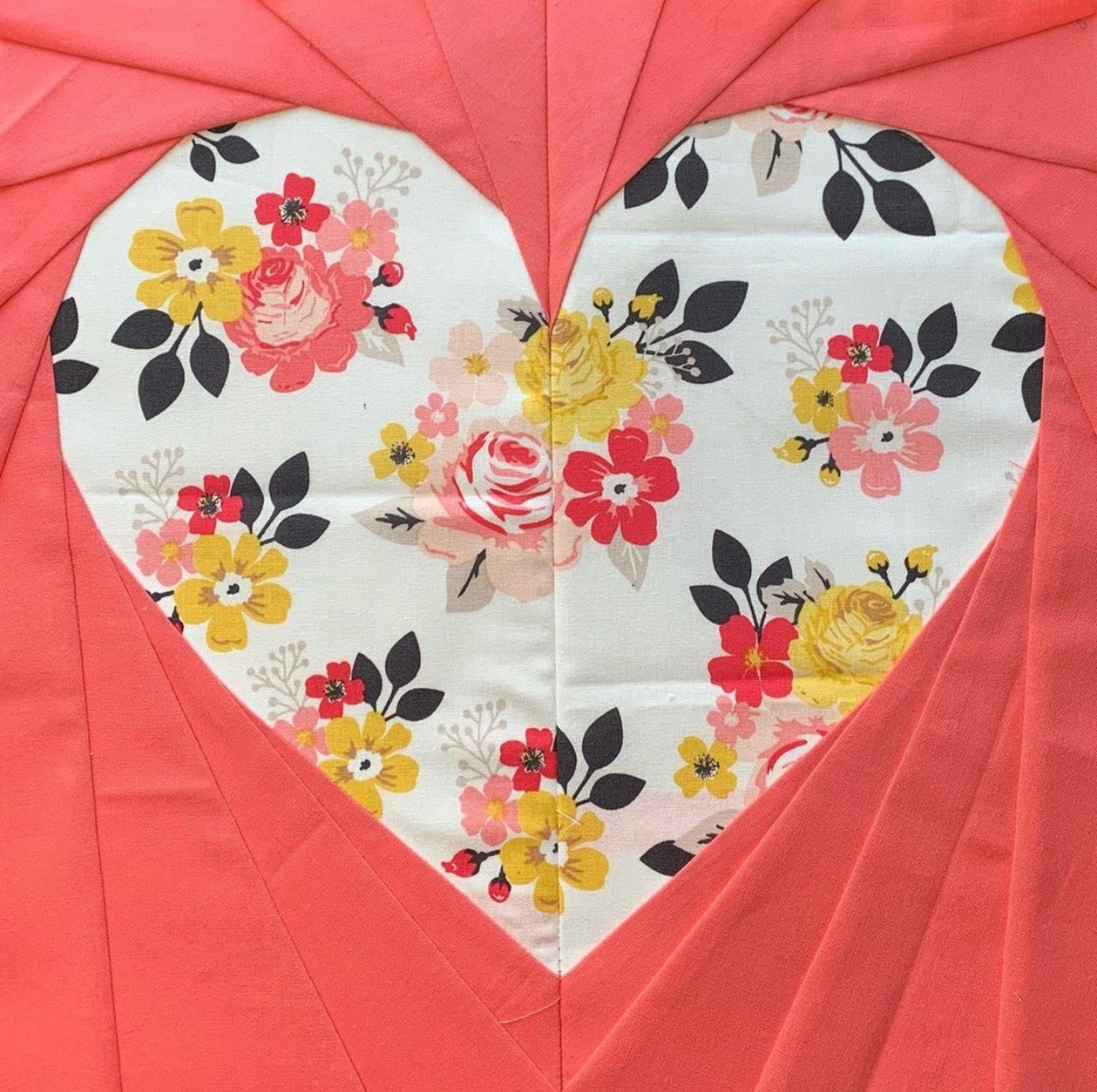 Queen of Hearts PDF Foundation Paper Piecing Pattern | Etsy