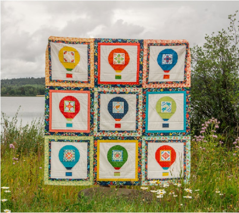 Balloon Fiesta PDF Pattern - Etsy
