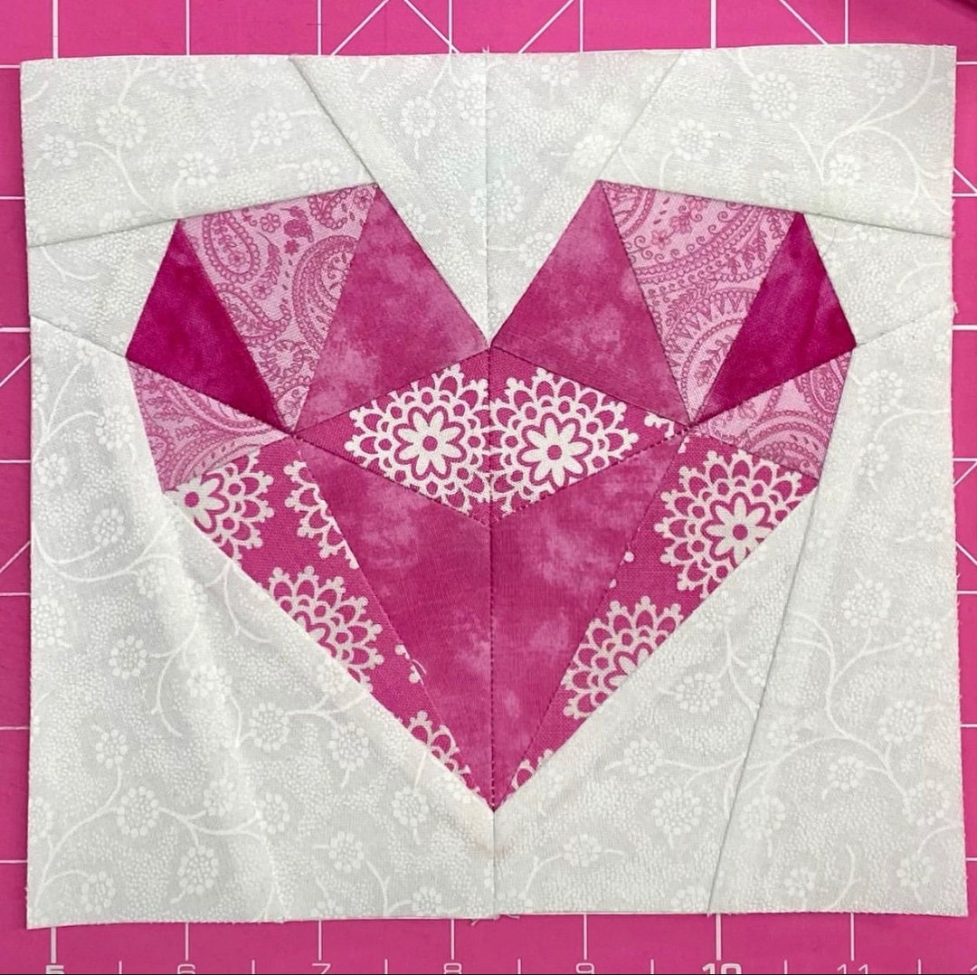 Ever After *PDF*- EASY Foundation Paper Piece Pattern - Etsy