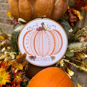 October Sampler Stitch *PDF* Pattern - Etsy