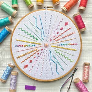 Sampler Hoop Stitch *PDF* Pattern - Etsy