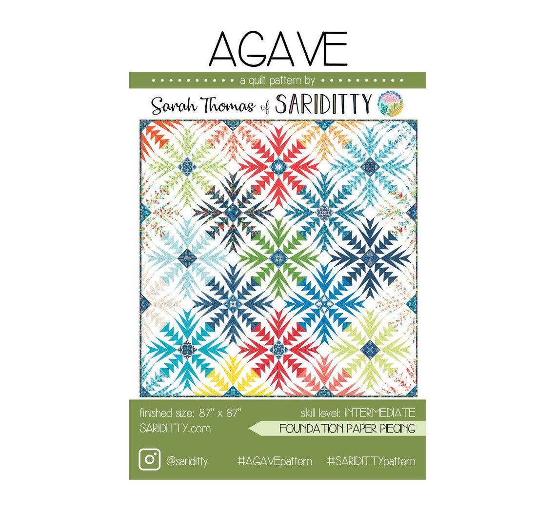 Agave *PDF* Pattern - Etsy