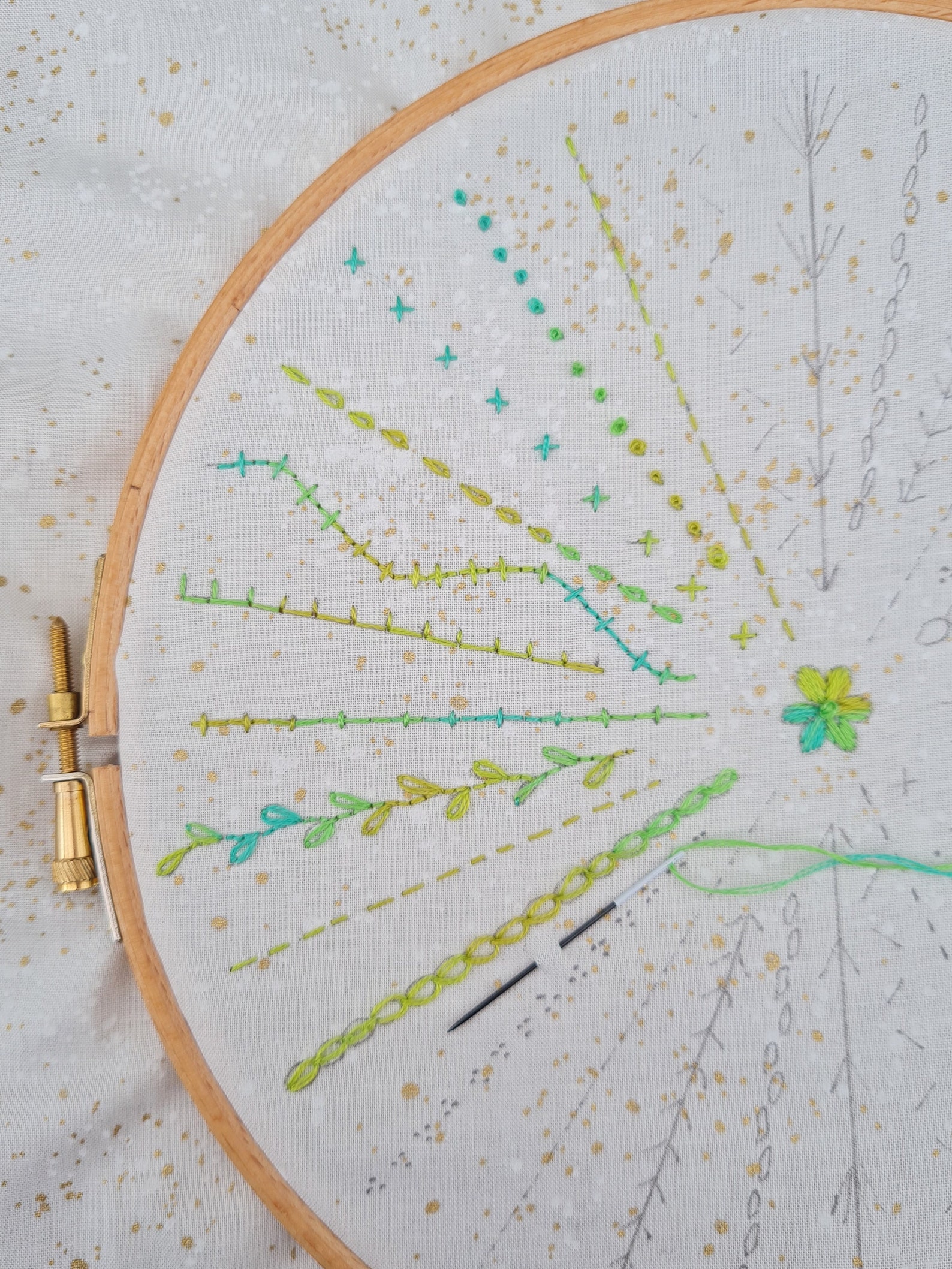 Sampler Hoop Stitch PDF Pattern | Etsy Canada