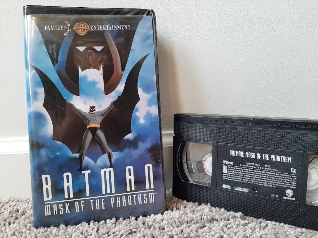 1993 Batman Mask of the Phantasm VHS Tape PLUS Comic Book - Etsy