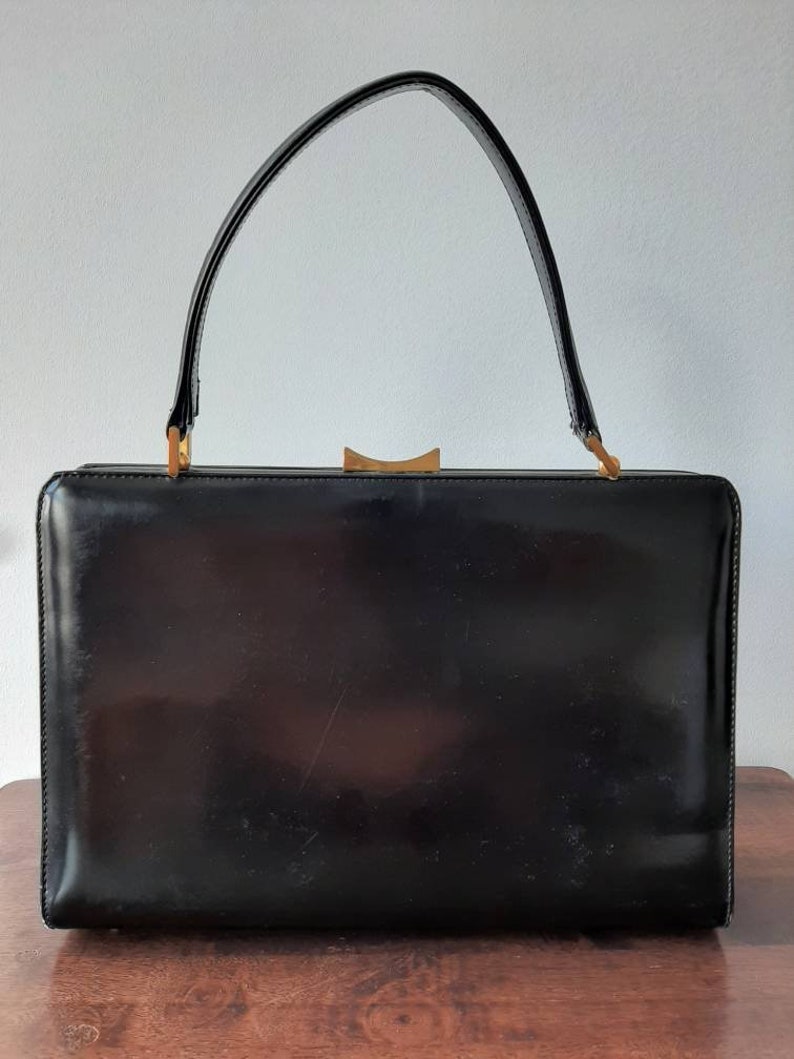 Vintage Dofan 1950s Top Handle Handbag - Etsy