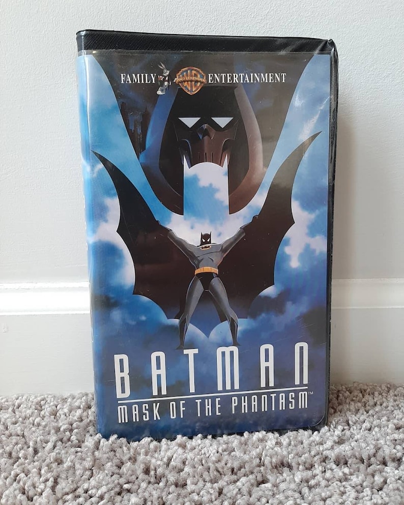 1993 Batman Mask of the Phantasm VHS Tape PLUS Comic Book - Etsy