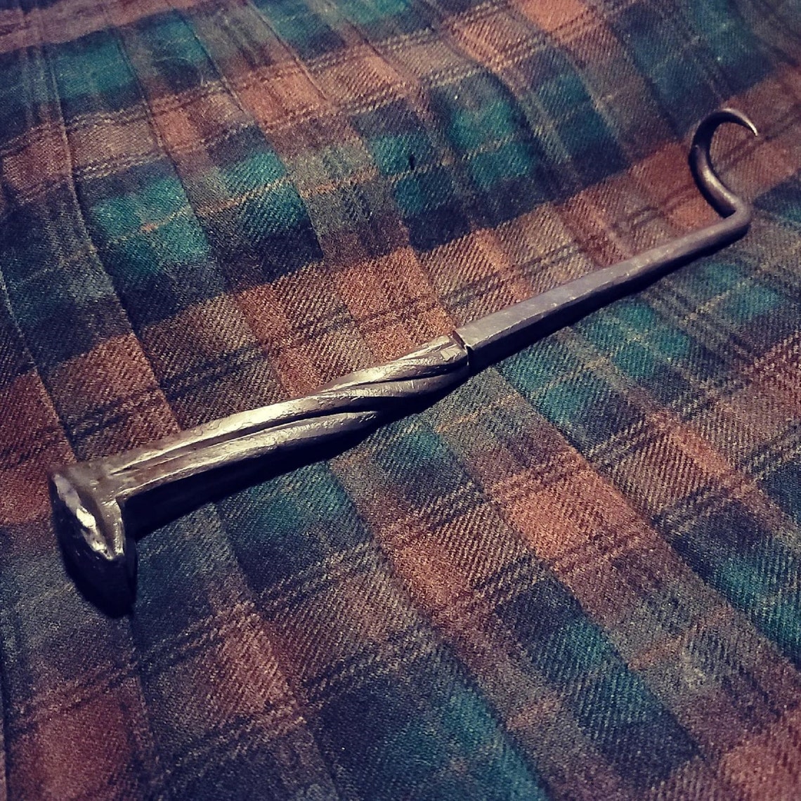 Hand Forged Railroad Spike Steak Turners - Etsy