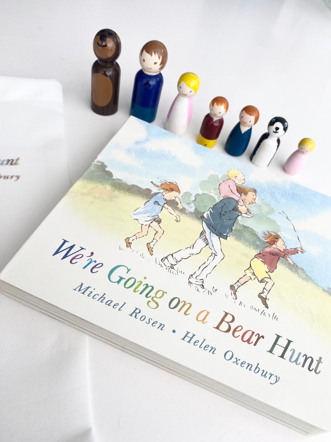 Filled Story Bag were Going on A Bear Hunt Handpainted | Etsy