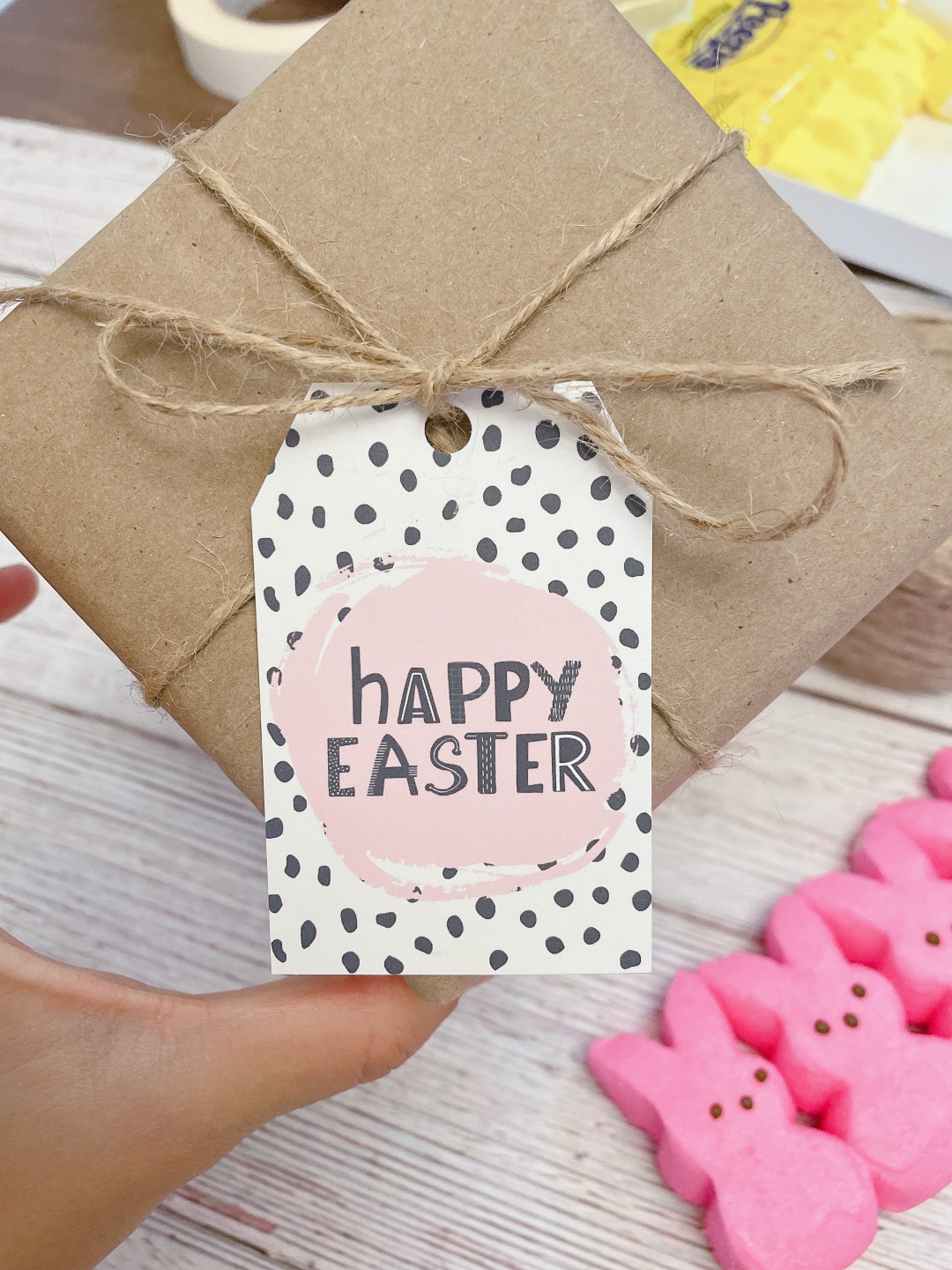 Easter Gift Tags, Easter Tags, Easter Basket Tags, Easter Printable ...