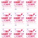 Glow Stick Valentine Tag: 'you Light up My Day' Printable (digital ...