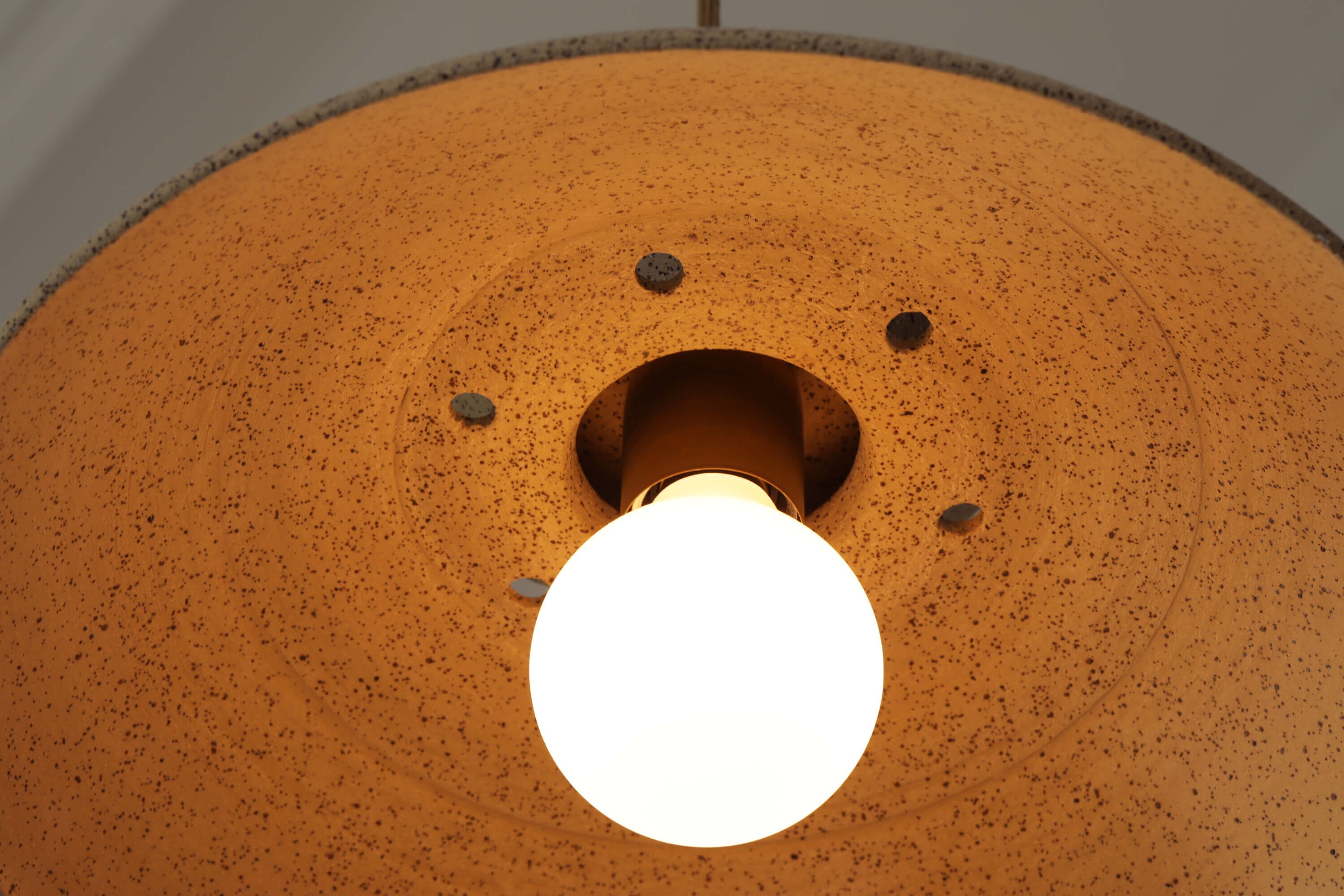 Set of 2 Ceramic Pendant Lights Minimalist Lighting Hanging - Etsy