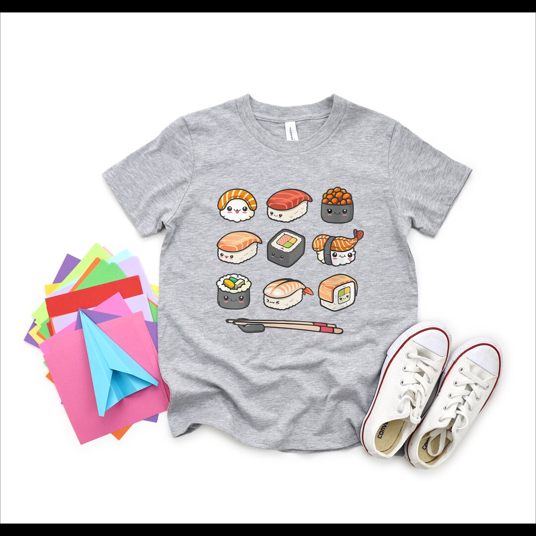 Sushi Shirt, Funny Sushi Shirt, Youth Shirt, Cute Sushi Tshirt, Sushi ...