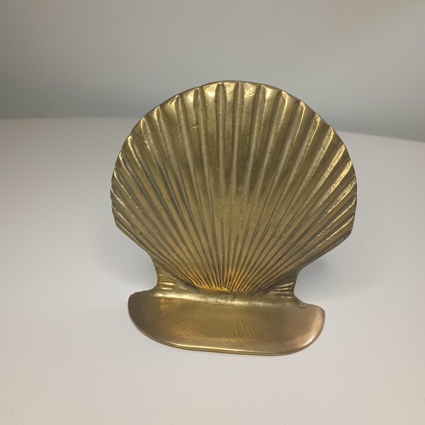 Brass Scallop Shell - Etsy