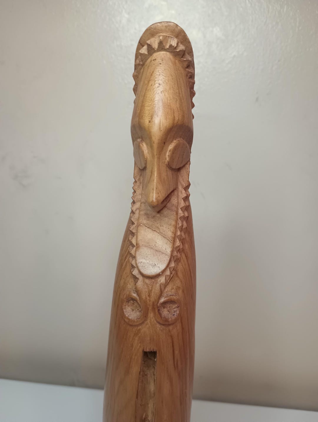 Beautiful Rare Hand Carved Wooden Polynesian Statue of Eve.10.5" X 2 ...