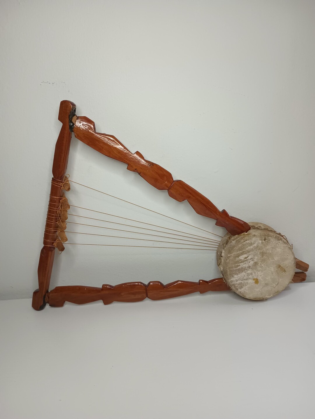 Vintage Hand Made Lyre/harp African Music Instrument. 10.5 X 13.5 - Etsy