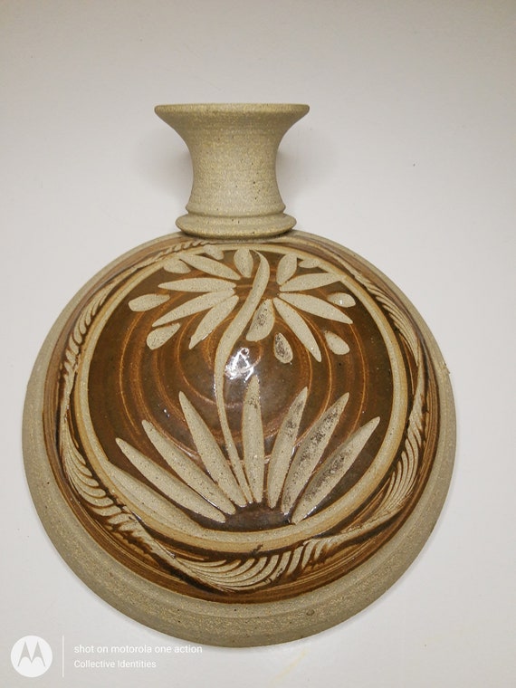 9 x 8. Native American flat water pitcher vessel Art & Collectibles ...