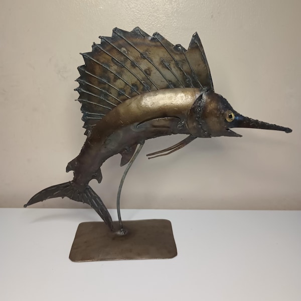 Wire Fish Sculpture - Etsy