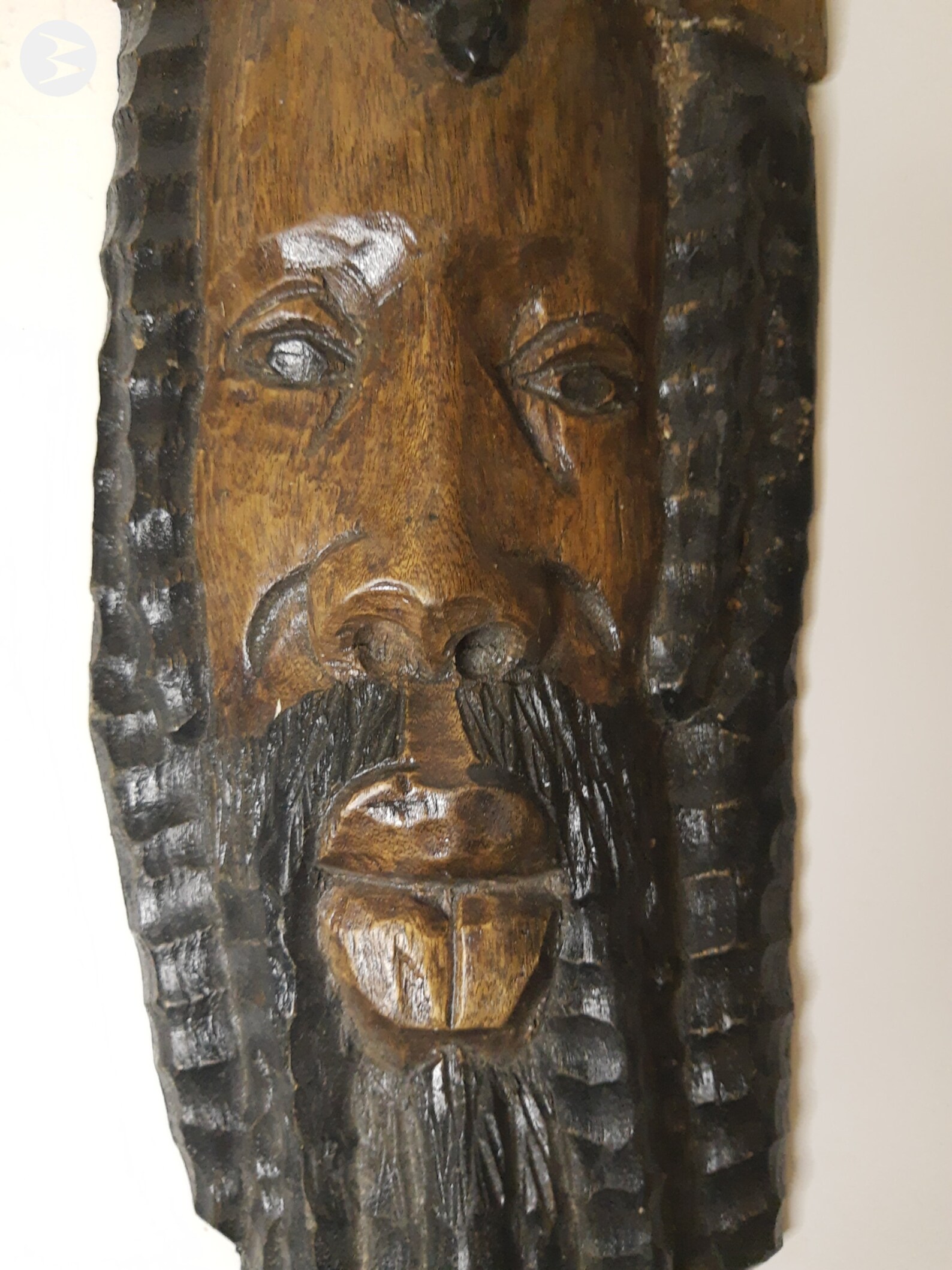 Large hand carved wooden Rasta man wall hanging 20.5 x | Etsy