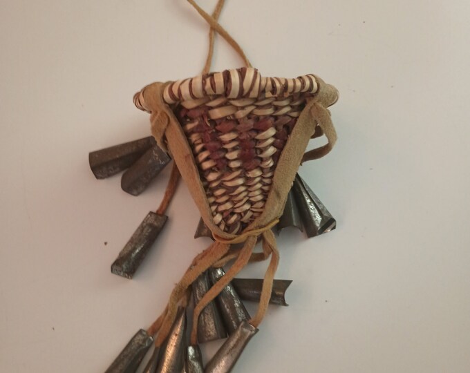 Vintage Miniature Apache Burden Basket Native American Basket Hand Made ...