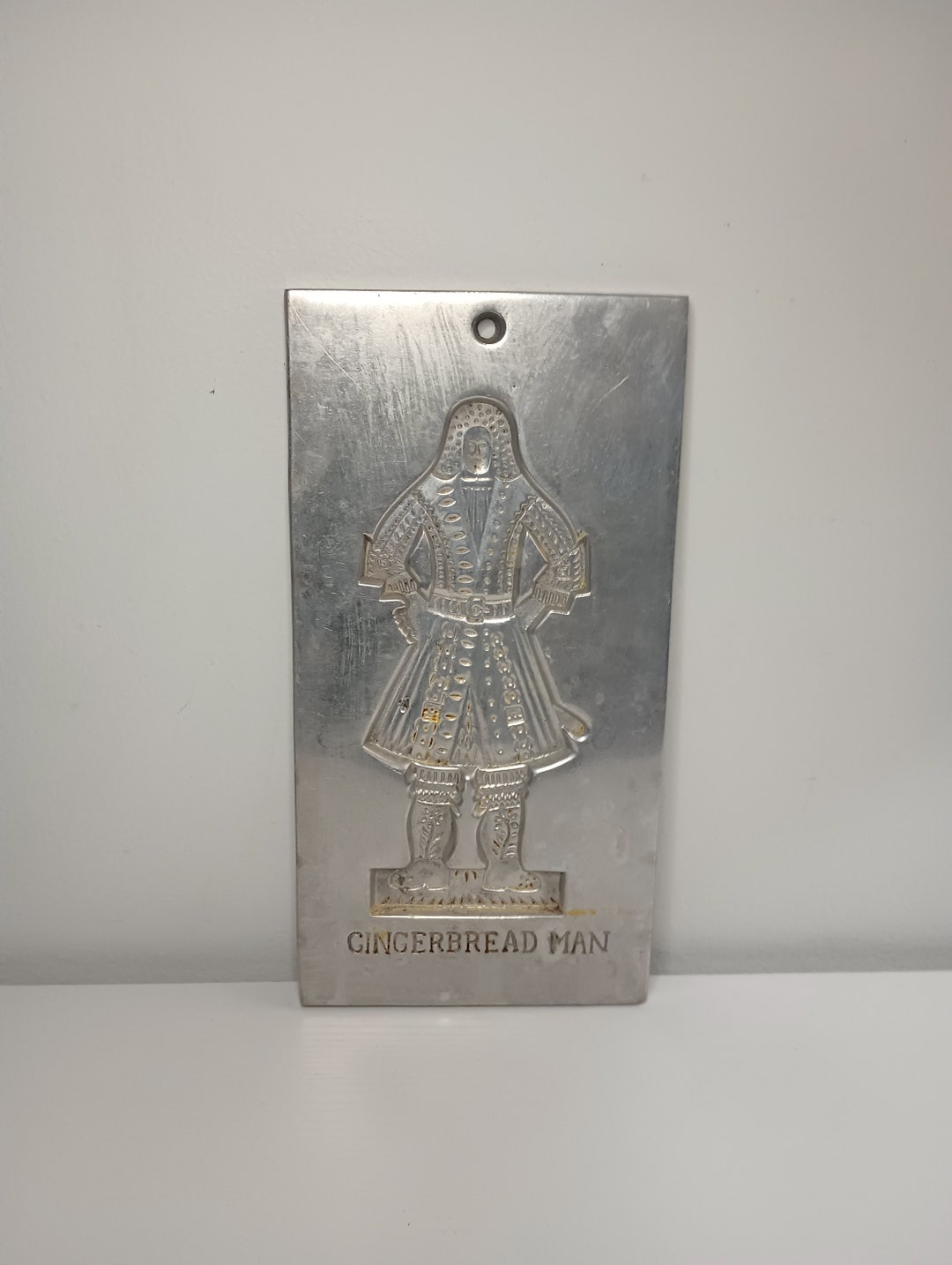 Vintage Metal Gingerbread Man Mold Wall Hang. 11 X 5.5 - Etsy