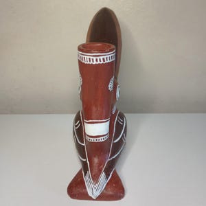 Vintage Aztec Clay Mayan Toucan Spout Vessel Sculpture. 6" X 6" - Etsy