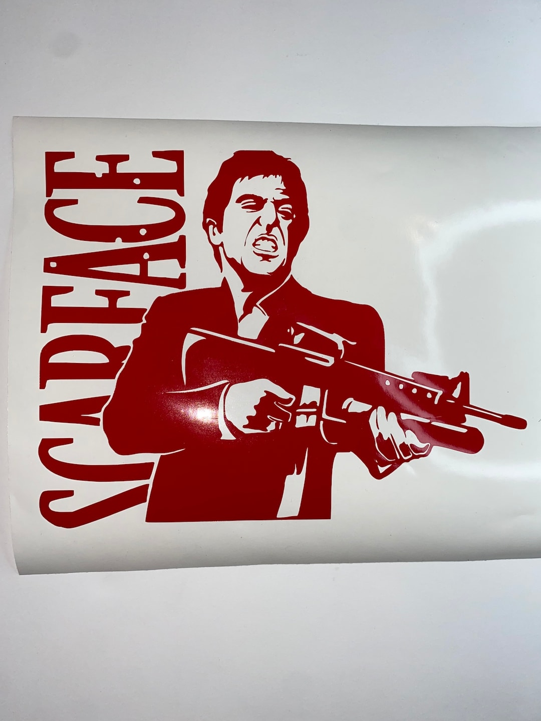 Scar Face Car Decals - Scar Face Window Sticker - Scarface Movie - Tony ...
