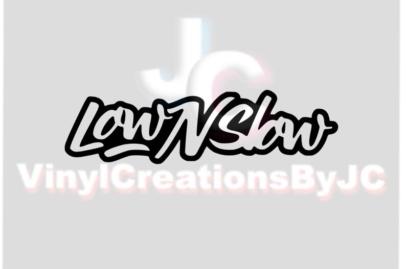 Low and Slow Decal - Low Rider Decals - Dropped Cars - Etsy