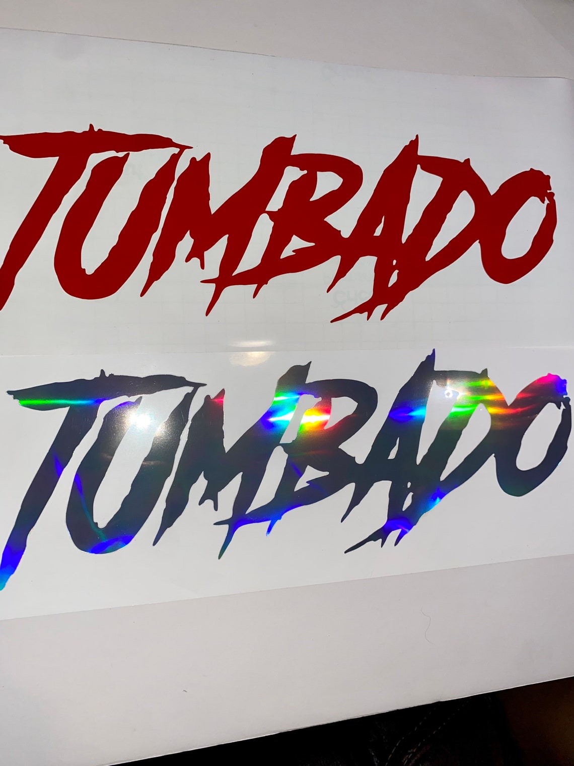 Tumbado Tumbada Big Car Decal Custom Color Tumbado Window Vinyl Decals ...