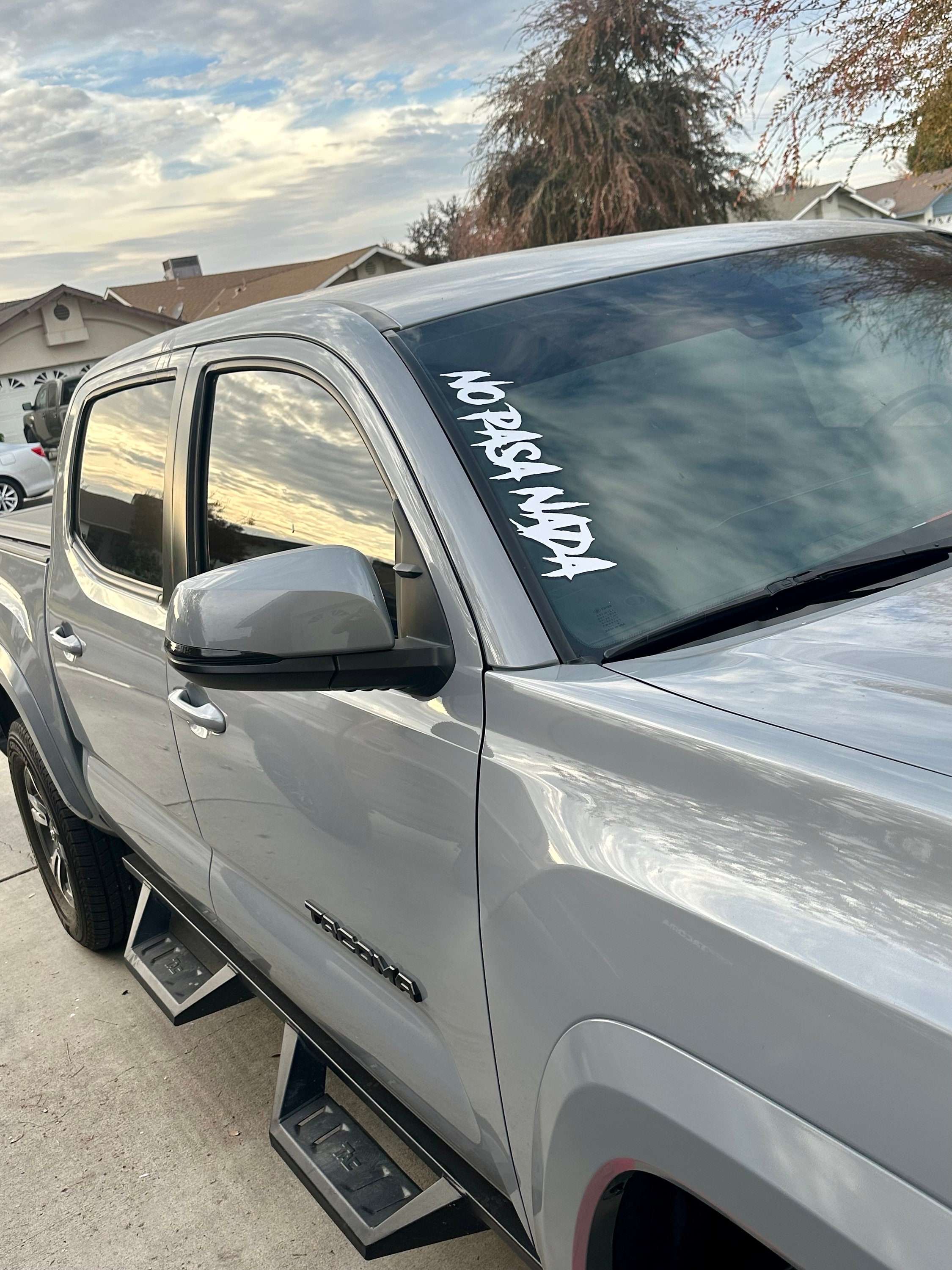 No Pasa Nada Car Decal Trokiando Decals Junior H Decals - Etsy