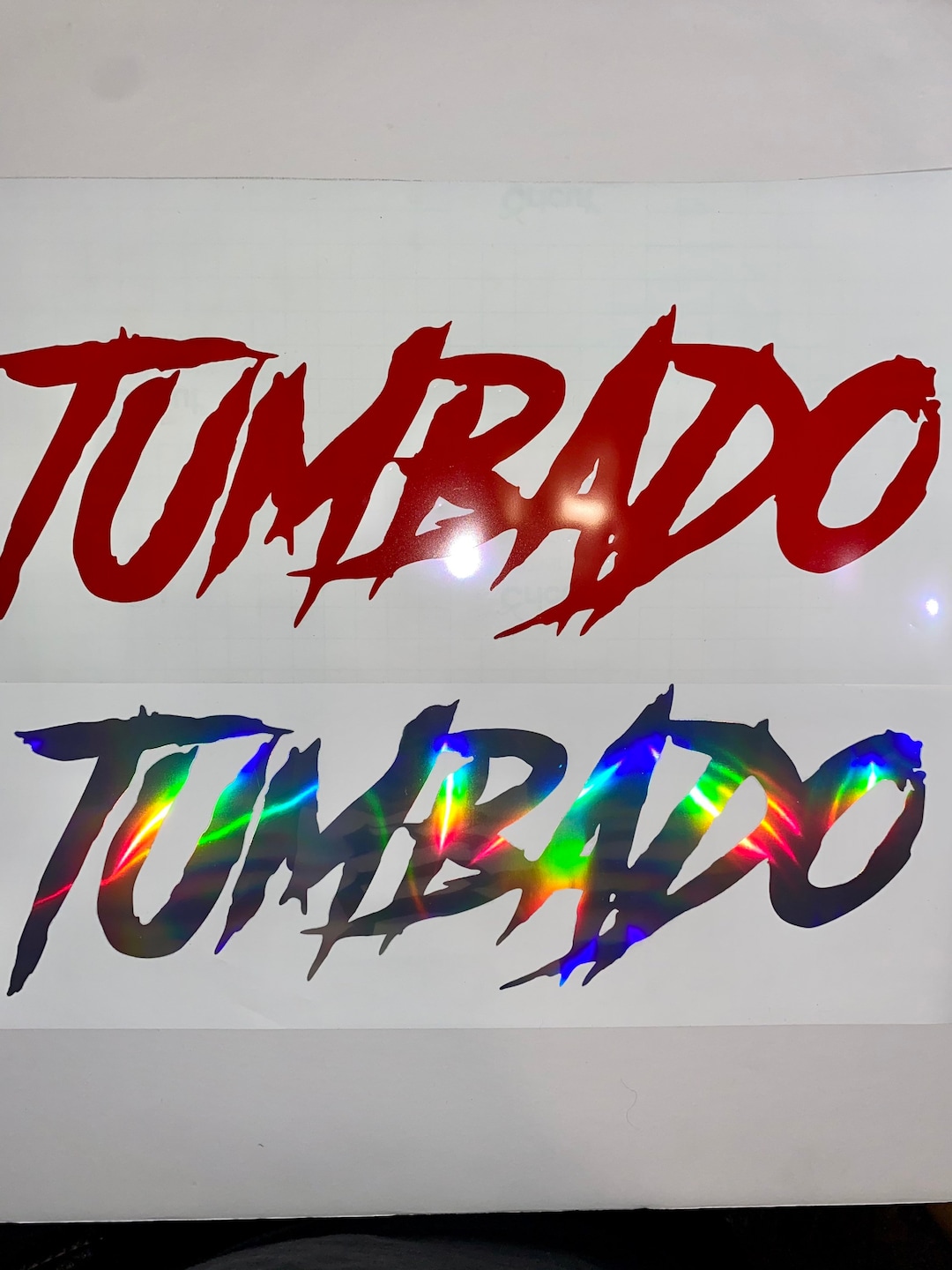 Tumbado Tumbada Big Car Decal - Custom Color Tumbado Window Vinyl ...
