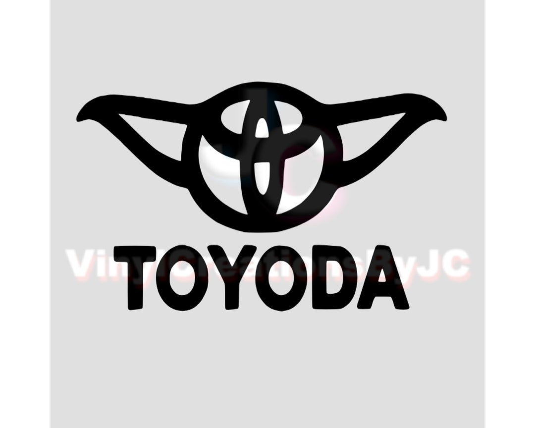 Toyoda Car Permanent Vinyl Decal - Etsy