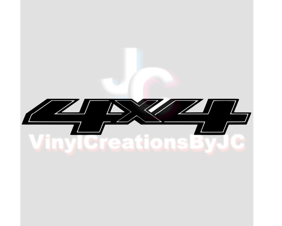 4x4 Truck Decal - off Road Decals - Tacoma - 4 X 4 - Etsy
