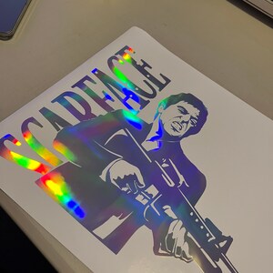 Scar Face Car Decals - Scar Face Window Sticker - Scarface Movie - Tony ...