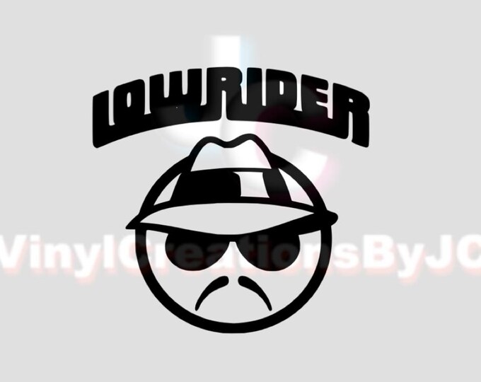 Lowrider Car Decal - Lowrider Decals - Low and Slow Stickers - Etsy