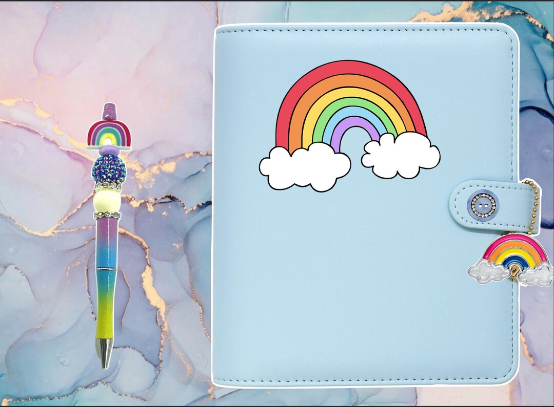 Rainbow Monthly Budgets - Etsy