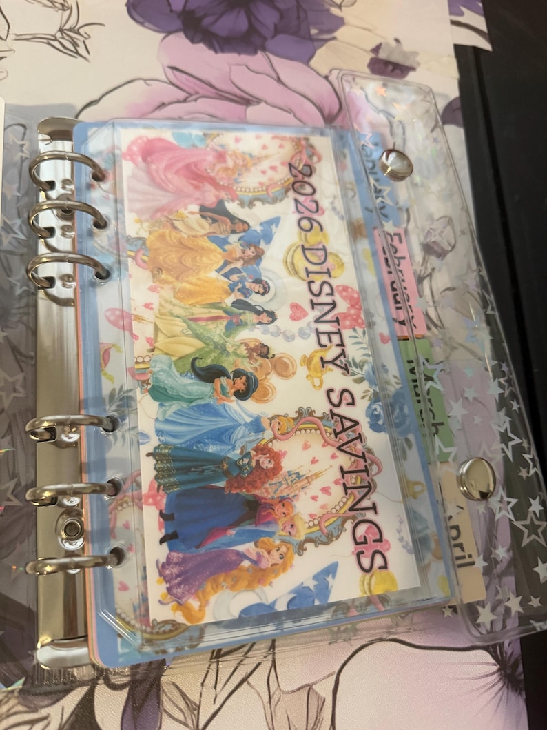 Save 2026 Monthly Princess Savings - Etsy UK