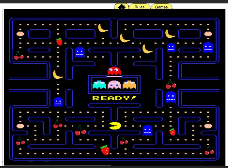 Digital Savings Pac-man Edition - Etsy