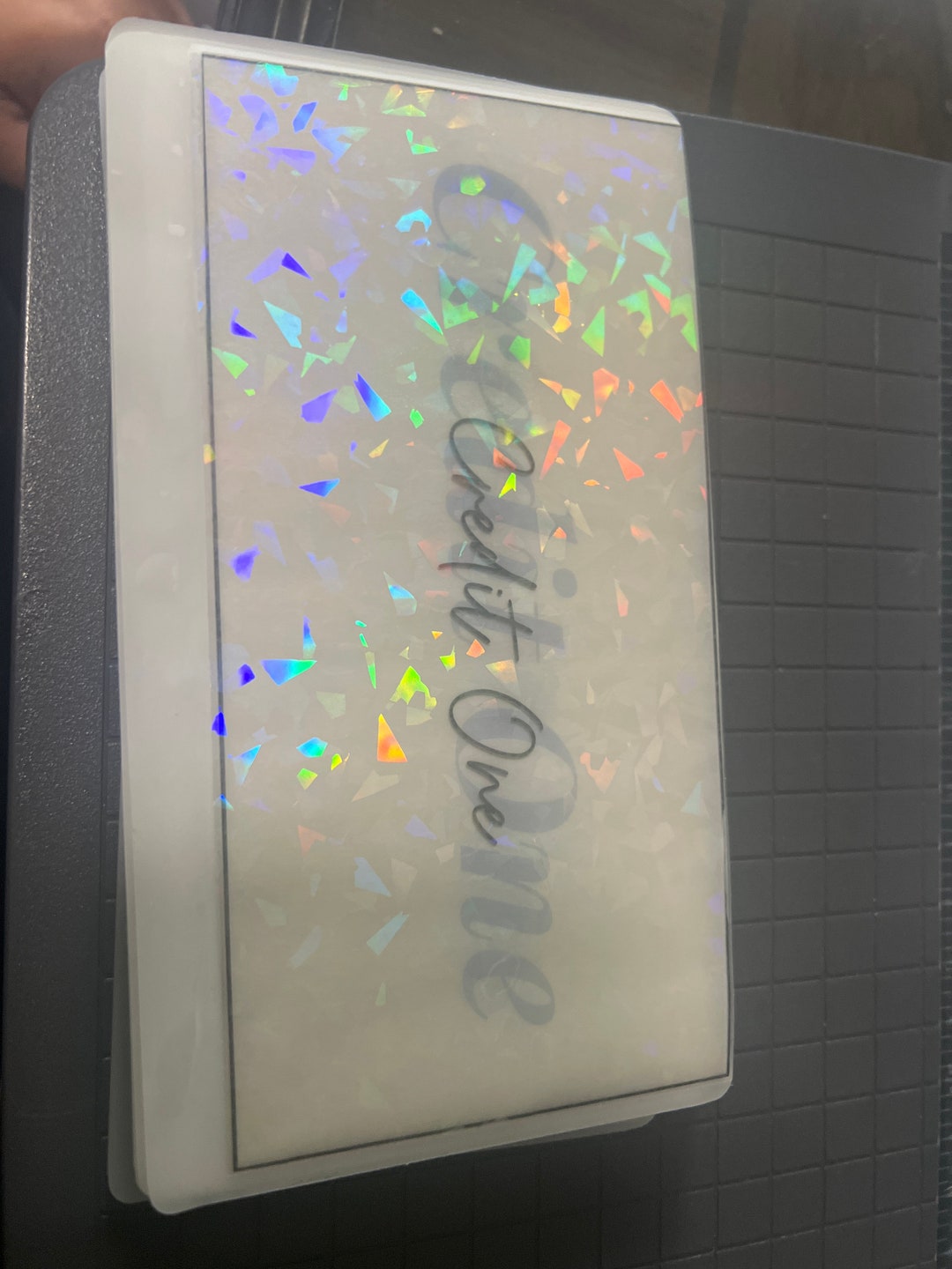 4 Shattered Glass Glass Vellum Cash Envelope - Etsy