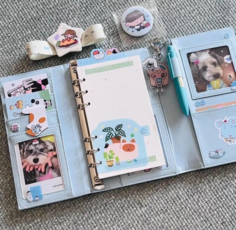 Cute Tri-fold Binder - Etsy