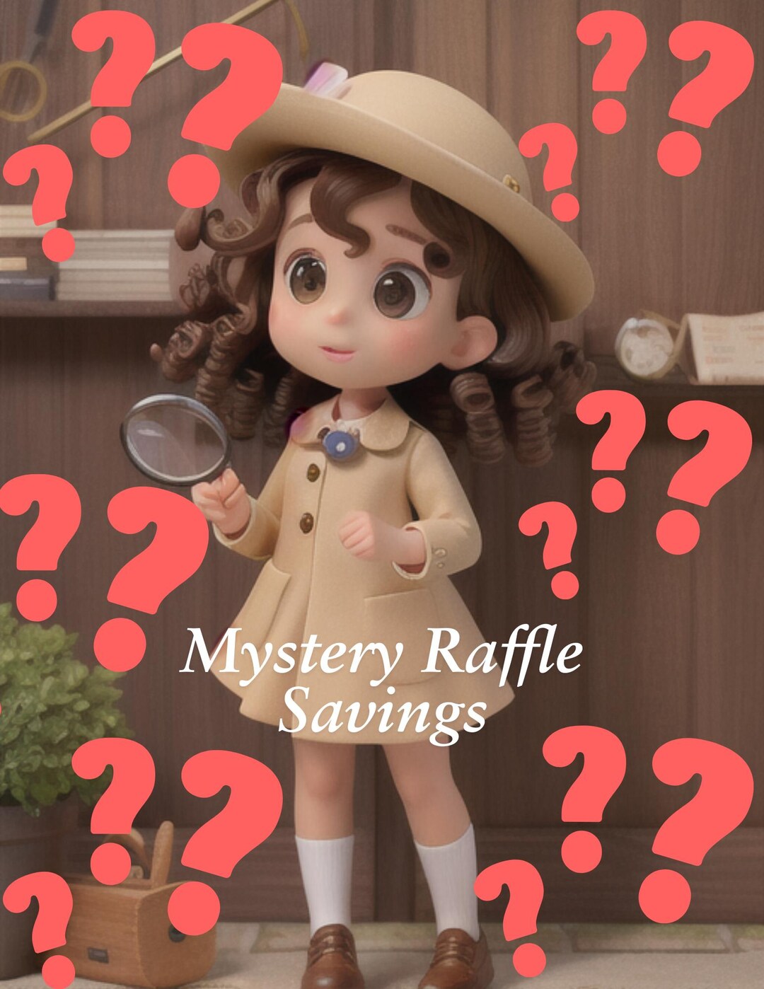 Mystery Raffle Savings A6 - Etsy