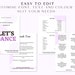 Dance Show Programme Template | Recital Program | Event Running Order ...