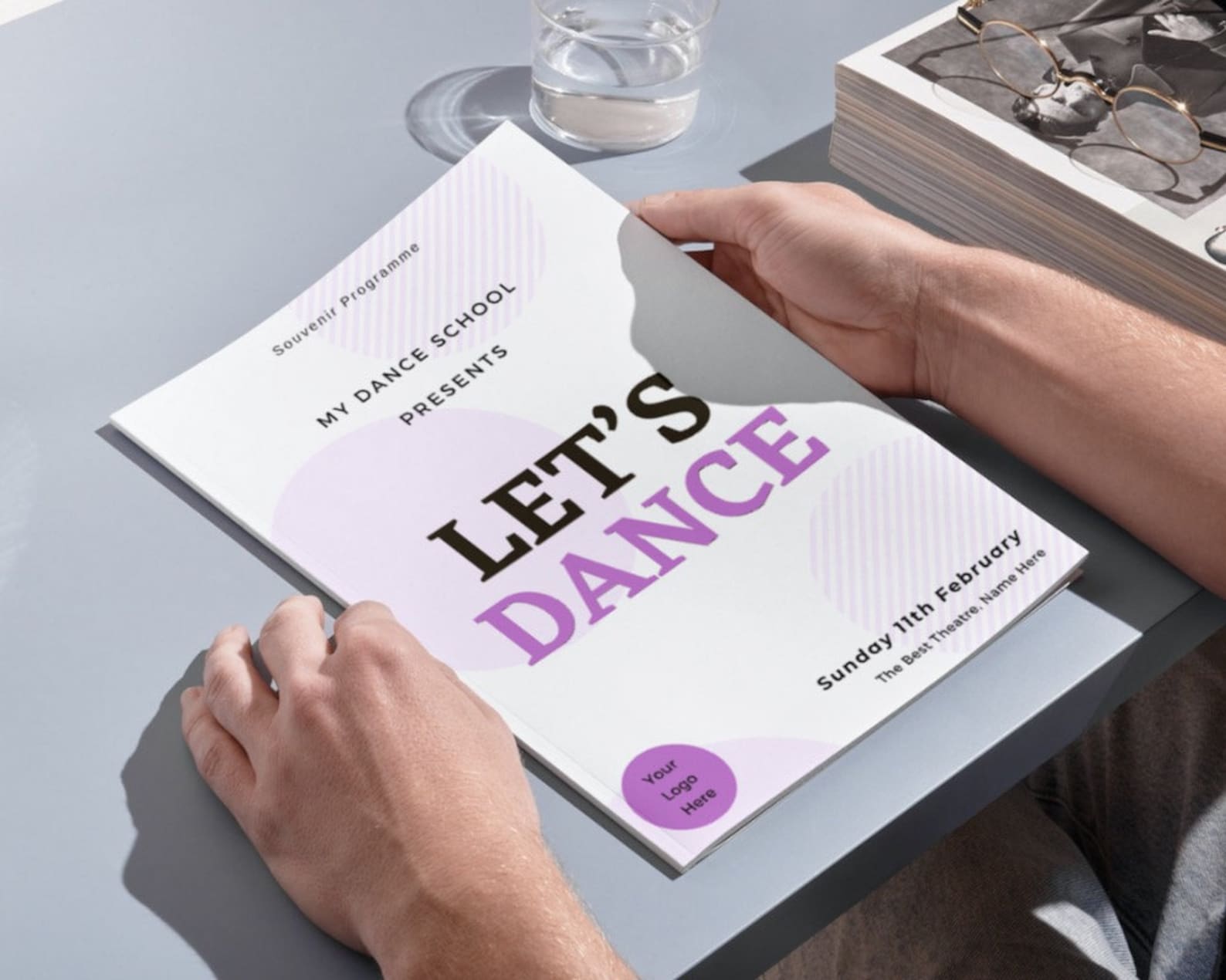 Dance Show Programme Template | Recital Program | Event Running Order ...