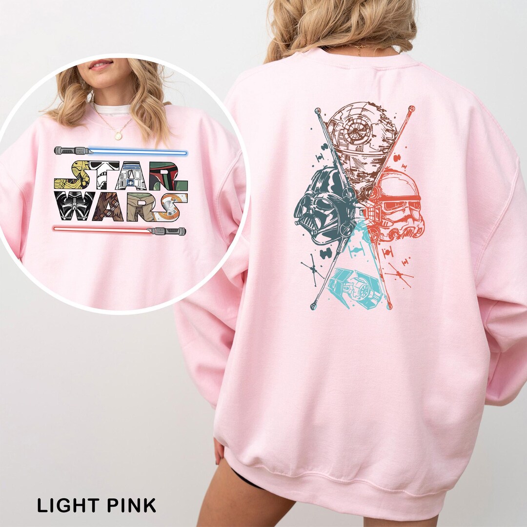 Disney Star Wars Sweatshirt,darth Vader Sweatshirt, Galaxy's Edge ...