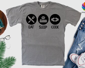 Eat Sleep Code - Etsy