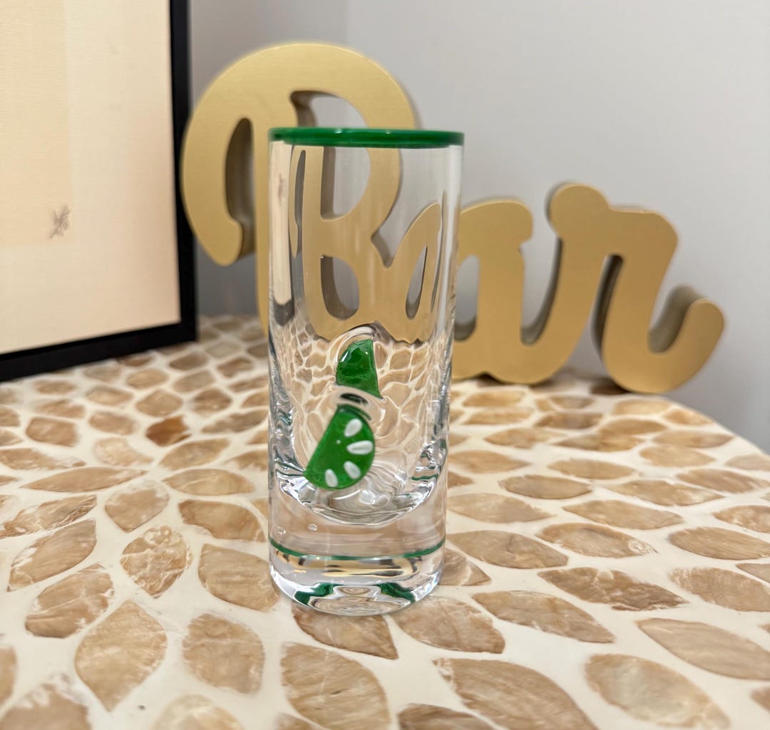 Lime Slice Shot Glass: Fun Tequila Shooter, Barware Gift - Etsy