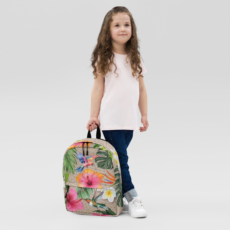 Wildflower Backpack - Stylish Rucksack With Vibrant Floral Design - for ...