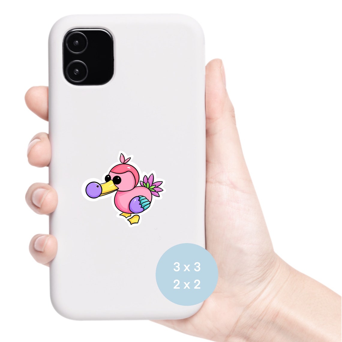 Roblox Duck Sticker, Adopt Me Duck Sticker | Handmade & Die Cut | Game ...